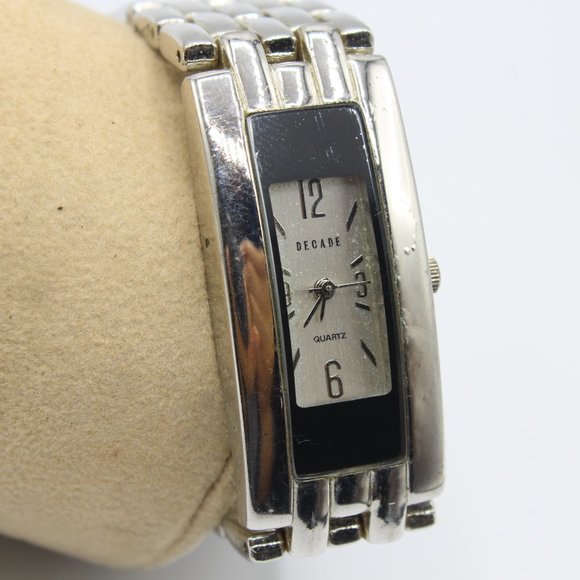 decade | Accessories | Vintage Decade Womens Classic Retro Silver Tone ...